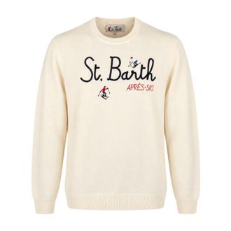 MC2 Saint Barth Heron Sweater - Homme - Pulls - Beige - Taille: 2XL