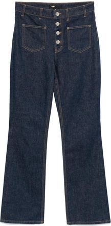 Maje Jeans mit geradem Bein - Blau