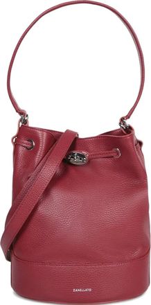 Zanellato sac porté épaule à lien de resserrage - Rouge