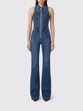 Elisabetta Franchi Jumpsuit Damen Farbe Blau