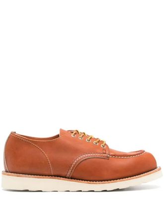 Red Wing Shoes Shopmoc Leather Derby Shoes - Gr. 9_5 - in Braun