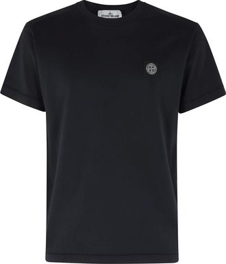 Stone Island Homme, Tops, Bleu, Taille: XL T-Chemises