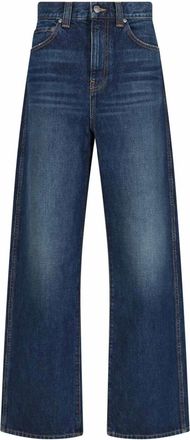 Khaite Bootcut Jeans - Blau