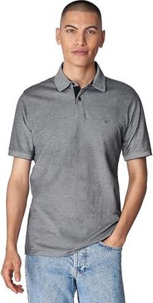 Casamoda Polo uni, Bleu-blanc, 4XL