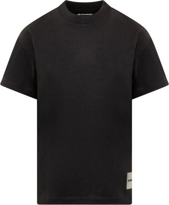 Jil Sander Femme, Tops, Noir, Taille: 38 FR Lot de 3 T-shirts