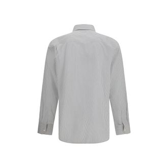 Saint Laurent Mens Multicolor Cotton Pattern Shirt