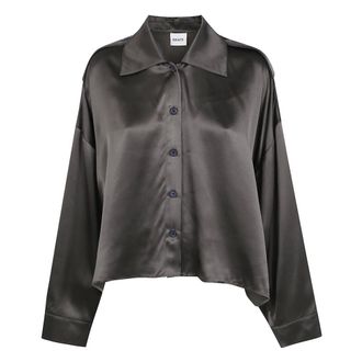 Khaite Chemises - Femme - Blouses et Chemises - Vert - Taille: 38 FR