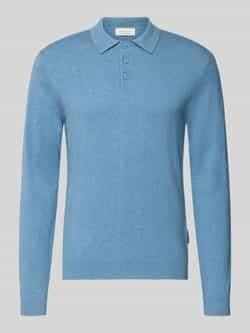 Casual Friday Regular Fit Strickpullover aus Baumwoll-Mix mit Kaschmir-Anteil