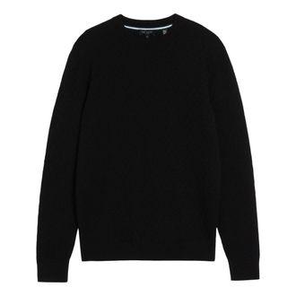 Ted Baker Lounge T Stitch Rundhalspullover, Schwarz