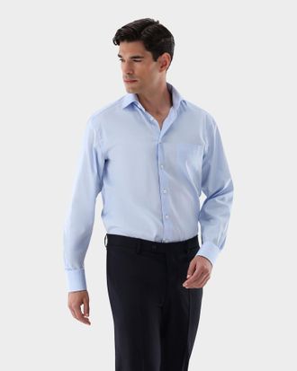 van Laack Natté Hemd mt Strukturmuster Comfort Fit