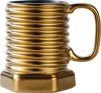 Generico Teetasse, Design mit schwarzer Innenschraube, Keramikbecher f&uuml;r hei&szlig;e Schokolade, f&uuml;r Geburtstag, Weihnachten, K&uuml;che, Caf&eacute;, Restaurant, Zuhause