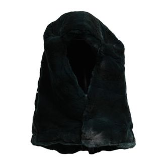 Dolce & Gabbana Luxuri&ouml;ser Wiesel Pelz Beanie Hut - - Accessories - Damen - Schwarzk - ONE SIZE