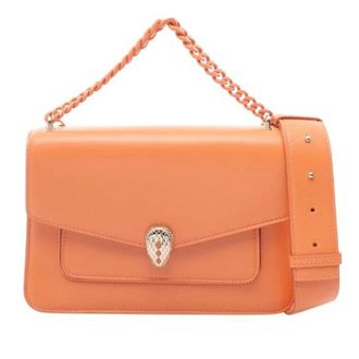 Bulgari Pre-owned Leder Handtaschen - - Pre-owned - Damen - Orange - ONE SIZE