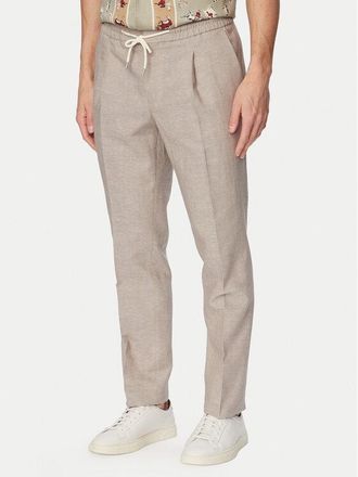 HUGO BOSS Stoffhose Getlin 50559695 Hellbraun Slim Fit