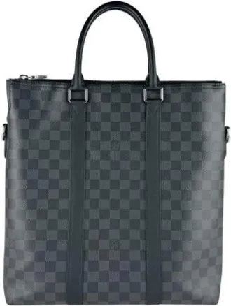 Louis Vuitton Sac cabas Damier Graphite Pre-owned - Homme - Pre-owned - Noir - Taille: ONE Size