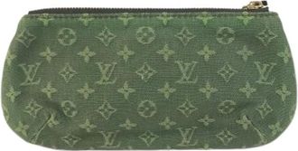 Louis Vuitton Pre-owned Monogram Mini Pouch - Femme - Pre-owned - Vert - Taille: ONE Size