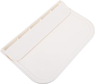 FOMIYES Toyvian Wandregal Faltbar Selbstklebend Wei&szlig; f&uuml;r Bad und K&uuml;che mit Platzsparendem Design und Multifunktionalem Organizer f&uuml;r Handt&uuml;cher und Toilettena