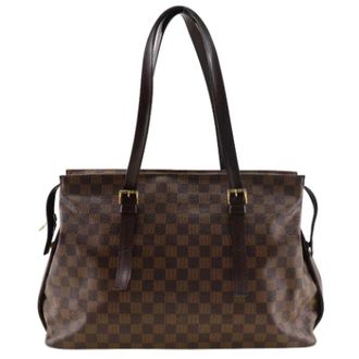 Louis Vuitton Pre-owned Canvas schultertasche - - Pre-owned - Damen - Braun - ONE SIZE