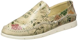 Dogo Damen Schatten Mokassin, Mehrfarbig, 34.5 EU