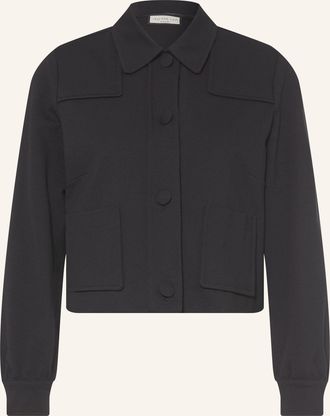 Sem per Lei Sem Per Lei Kastenjacke Aus Jersey schwarz