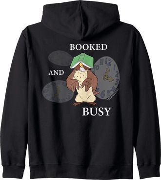 Disney Winnie the Pooh Owl Booked and Busy Funny Mood Kapuzenjacke
