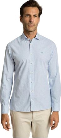 Hackett Chemise Bengal - Homme - Chemises - Bleu - Taille: XL