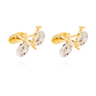 Paul Smith Homme, Accessoires, Jaune, Taille: ONE Size Boutons de Manchette Grav&eacute;s Logo