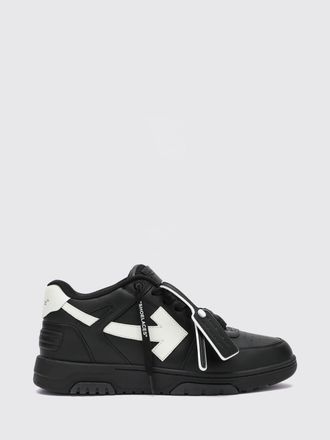 Off-white Baskets basses Out Of Office en cuir et mesh &agrave; bout perfor&eacute;