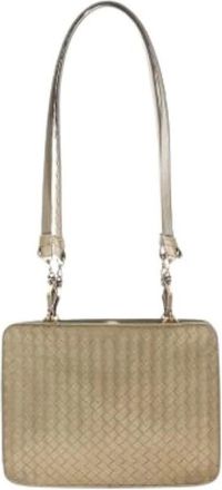 Bottega Veneta Sac bandouli&egrave;re vintage doccasion - Femme - Pre-owned - Vert - Taille: ONE Size