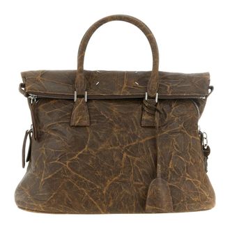 Maison Margiela 5AC Soft Schultertasche - - Bags - Damen - Braun - ONE SIZE