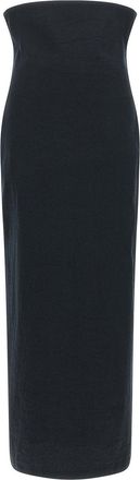 Issey Miyake Jupe Longue - Noir