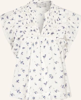 Neo Noir Neo Noir Blusenshirt Jayla Mit R&uuml;schen weiss