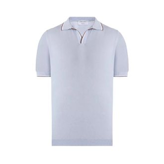 Gran Sasso Skipper Polo - - Tops - Herren - Blau - S