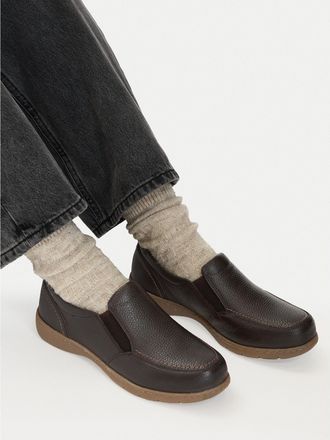Go Soft Halbschuhe Go Soft CEO-WI23-LENA-14 Dunkelbraun