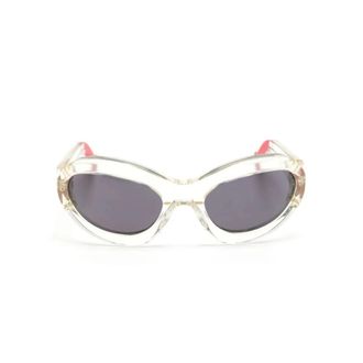 Medea Schwarze Sonnenbrille - - Accessories - Damen - Wei&szlig; - ONE SIZE