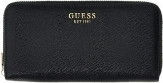 Guess Femme, Accessoires, Noir, Taille: ONE Size Amorette Slg Lrg Zip Around