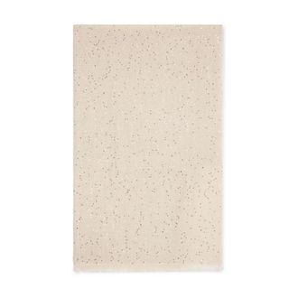 Brunello Cucinelli Femme, Accessoires, Beige, Taille: ONE Size &Eacute;charpe &agrave; Franges Orn&eacute;e de Sequins