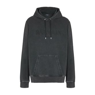 Balmain Vintage bestickter Hoodie - - Sweatshirts & Hoodies - Herren - Grau - S
