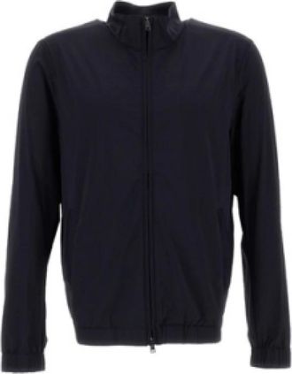 Herno Homme, Vestes, Bleu, Taille: M Veste Zipp&eacute;e &agrave; Col Montant