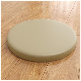 Generic Rundes Stuhlkissen, Rutschfestes Sitzkissen Aus Leder, Durchmesser 30 Cm/35 Cm/40 Cm/45 cm Wasserdicht/robust Runde Stuhlauflage Mit Maschinenwaschbar