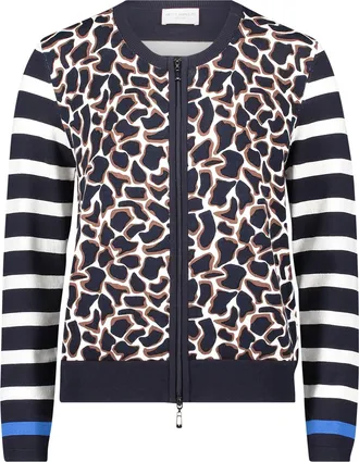 Betty Barclay Strick-Cardigan mit Aufdruck