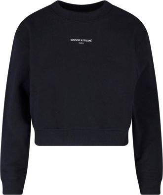 Maison Kitsun&eacute; Crewneck Sweatshirt Logo