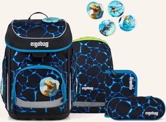 Ergobag Schulranzen-Set Cubo Set blau
