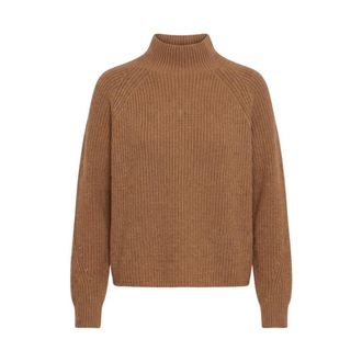 Max Mara Damen, Strickwaren, Braun, LGr&ouml;&szlig;e