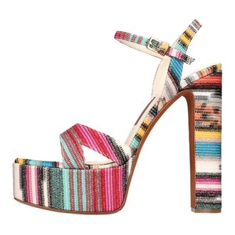 Missoni Angela Sandales &agrave; Plateforme - Femme - Chaussures - Multicolore - Taille: 40 EU