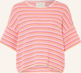 Juvia Strickshirt Vineta pink