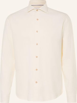 Eton Flanellhemd Slim Fit weiss