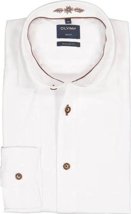 Olymp Herren Hemd wei&szlig; Baumwolle