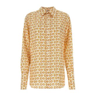 Burberry Femme, Blouses et Chemises, Multicolore, Taille: 32 FR B Silk Shirt