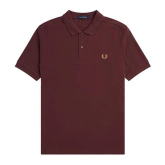 Fred Perry Polo Shirt - - Tops - Herren - Rot - 2XL